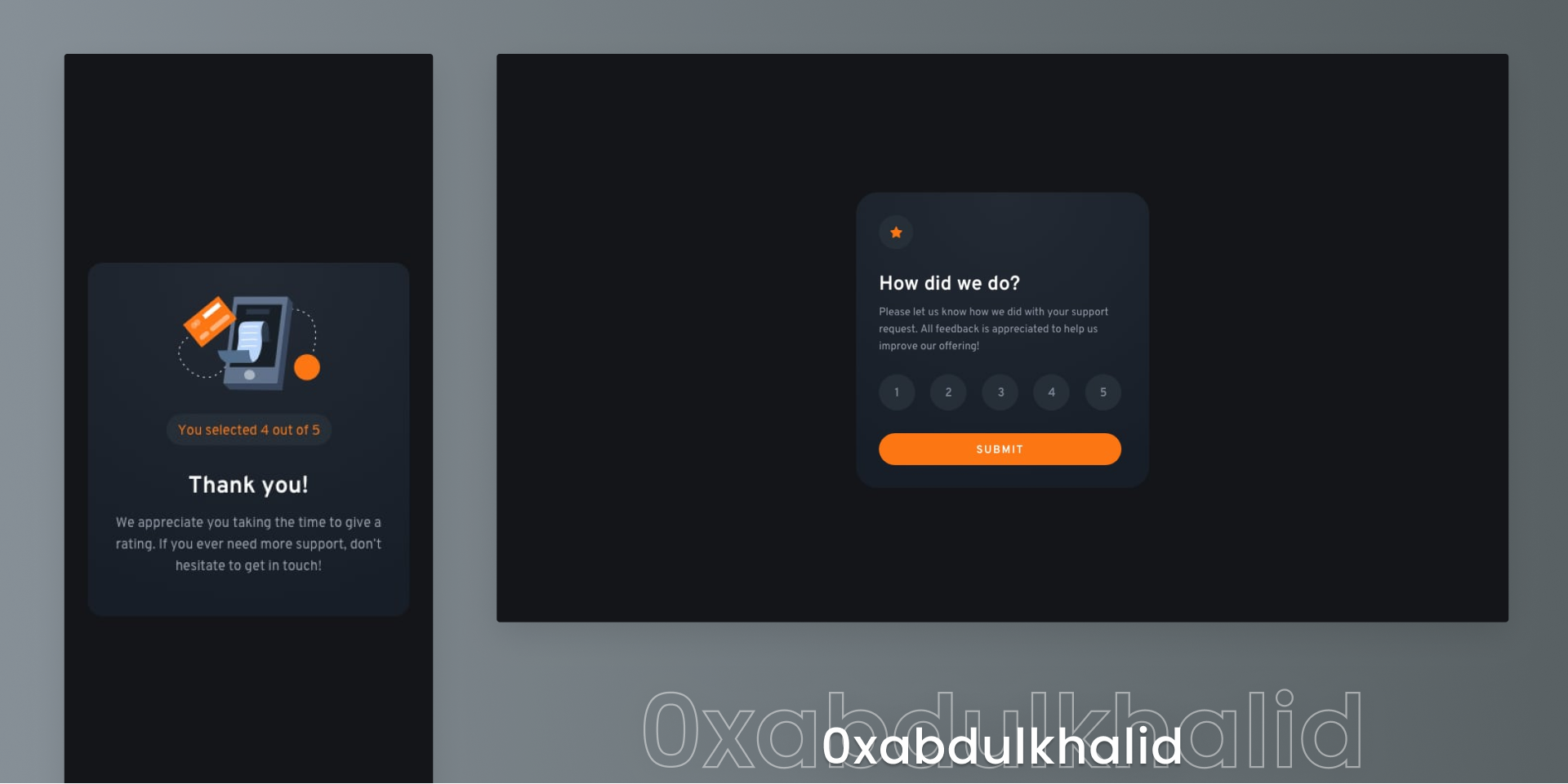 GitHub - 0xabdulkhaliq/interactive-rating-component: This is a solution to the "Interactive ...