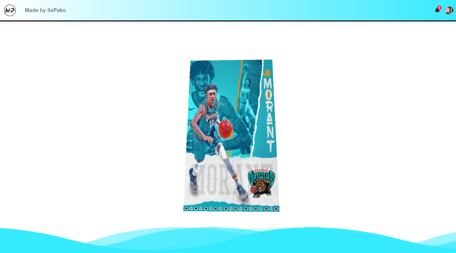 GitHub - 0xpako/Morant-Showcase: 3D Ja Morant Card Showcase