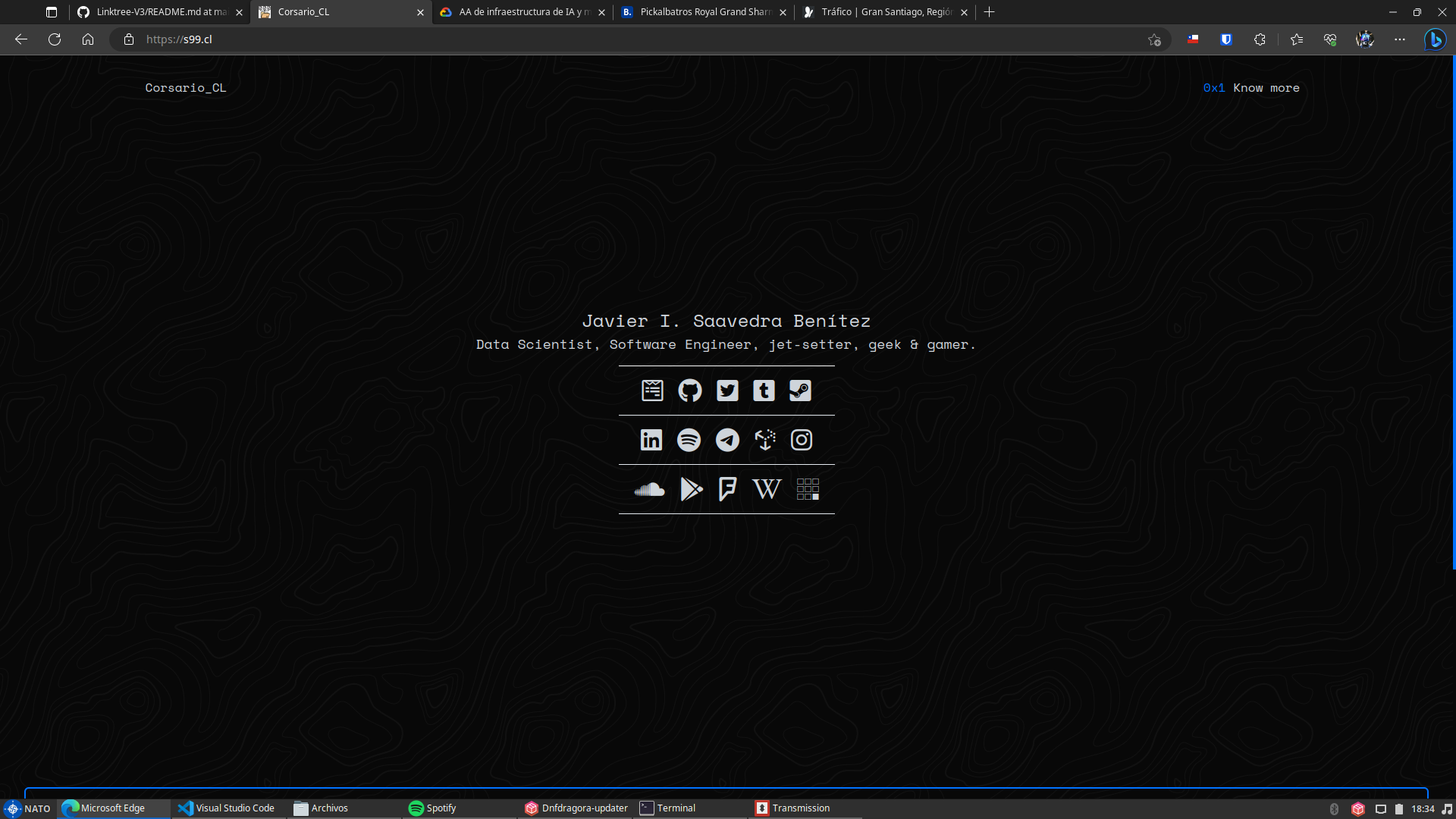 GitHub - Corsario-CL/Linktree-V3: Free and open source alternative to LinkTree V3.