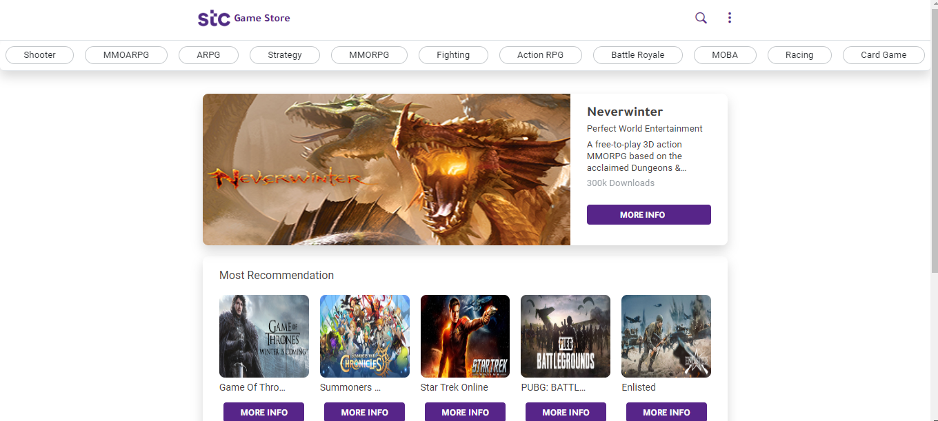 GitHub - Alaa-Mostafa/Game-Store: An implementation for a game store website UI design using ...