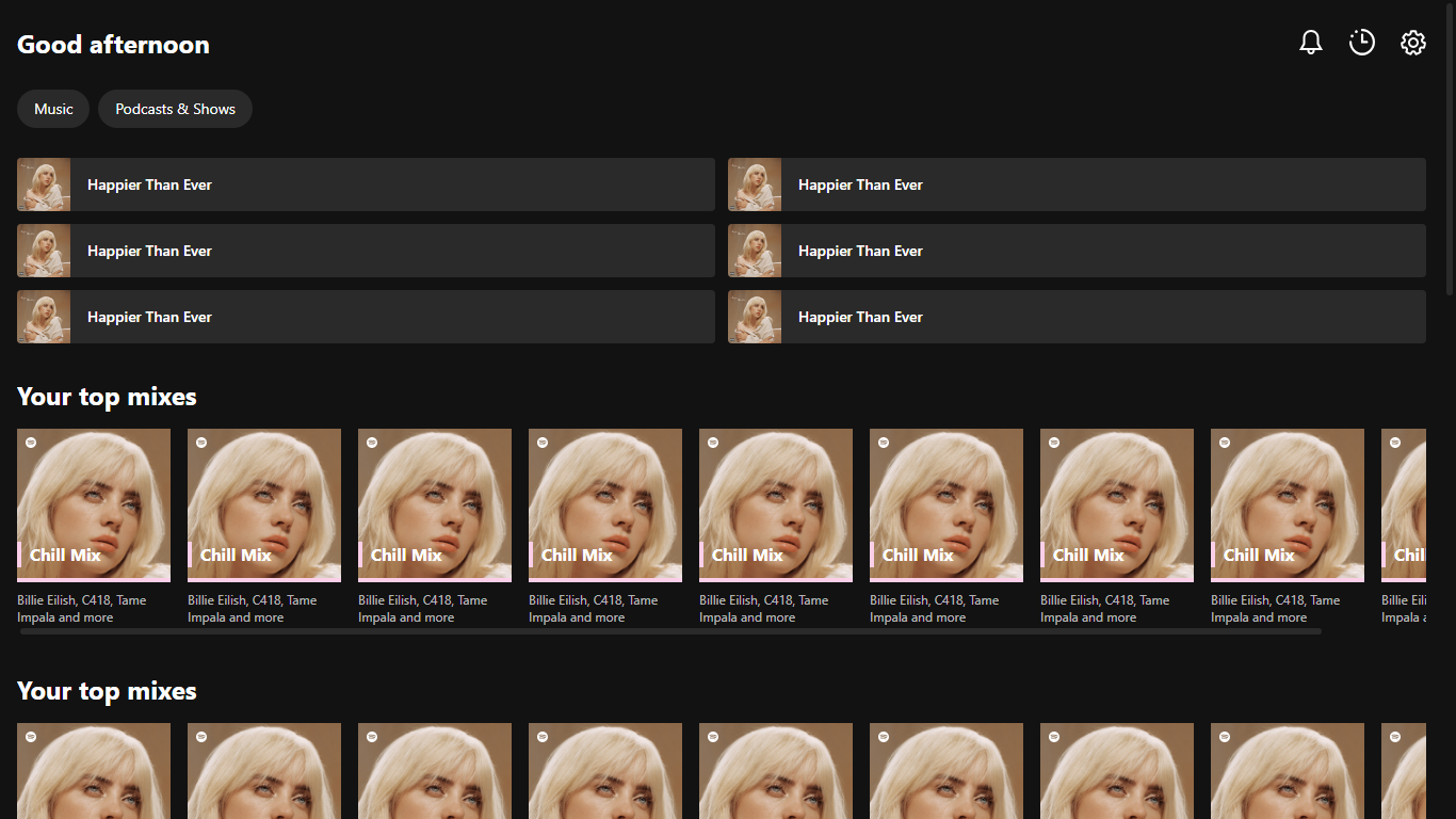 Github Iurisant Clone Spotify