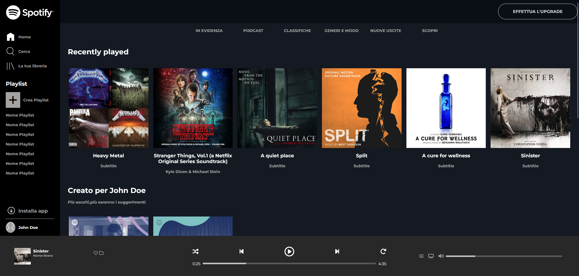 GitHub - MichaelMantovani/html-css-spotifyweb