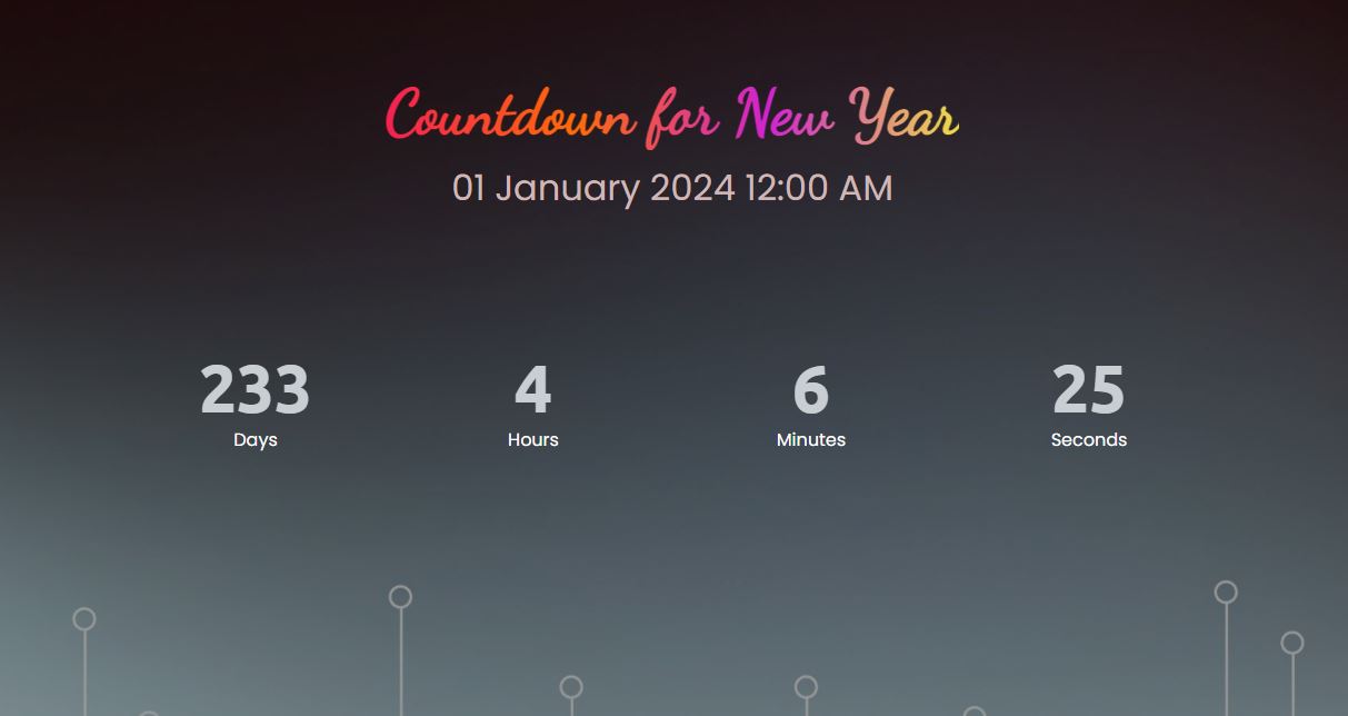 Github Heritvirojacountdown App Countdown App Using Html Css And Js