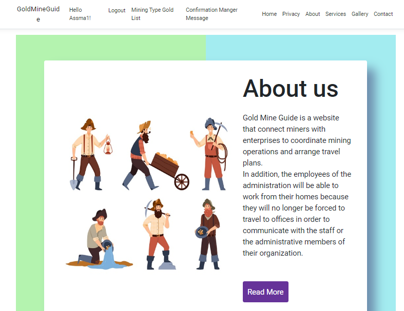 GitHub - Ozy2022/GoldMineGuide: This is an ASP.NET MVC web application hosted on AWS, built for ...