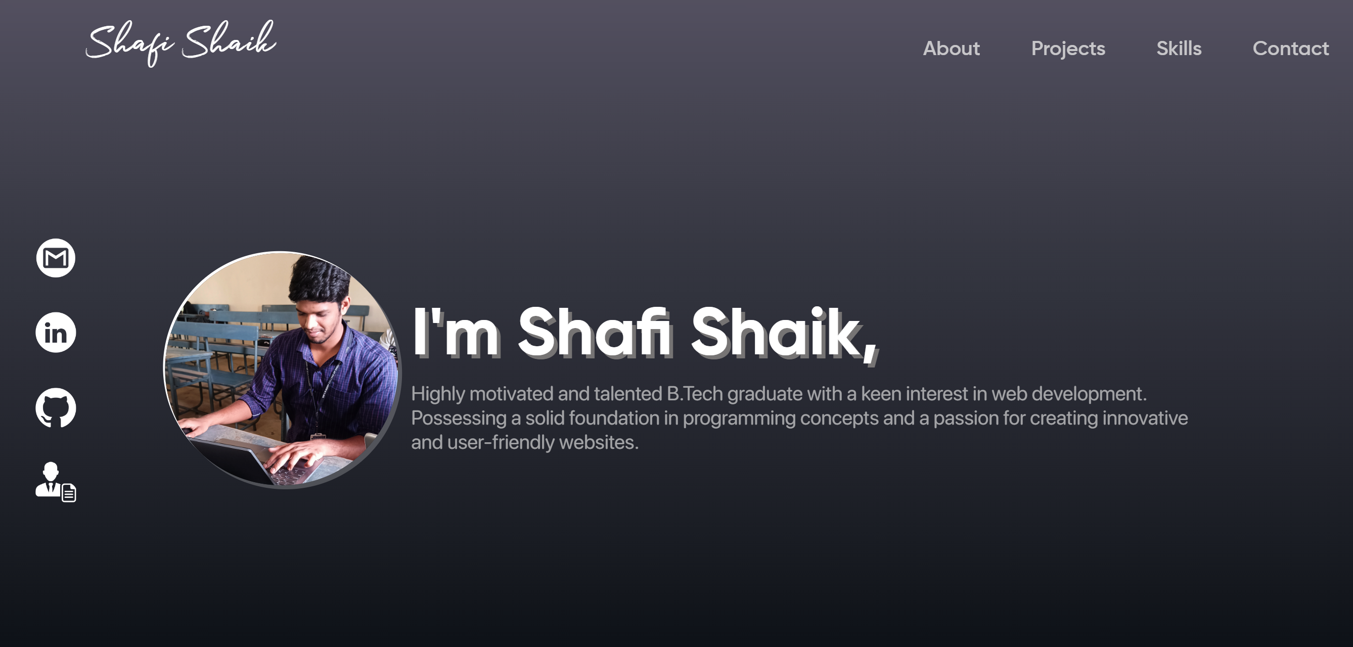 GitHub - shafi099/My-Portfolio: Portfolio