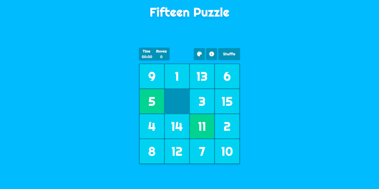 Fifteen Puzzle