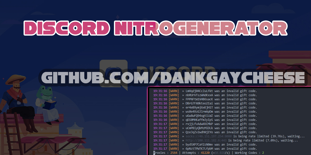 GitHub - dankgaycheese/Nitro_Gen_by_dankgaycheese: The most efficient ...