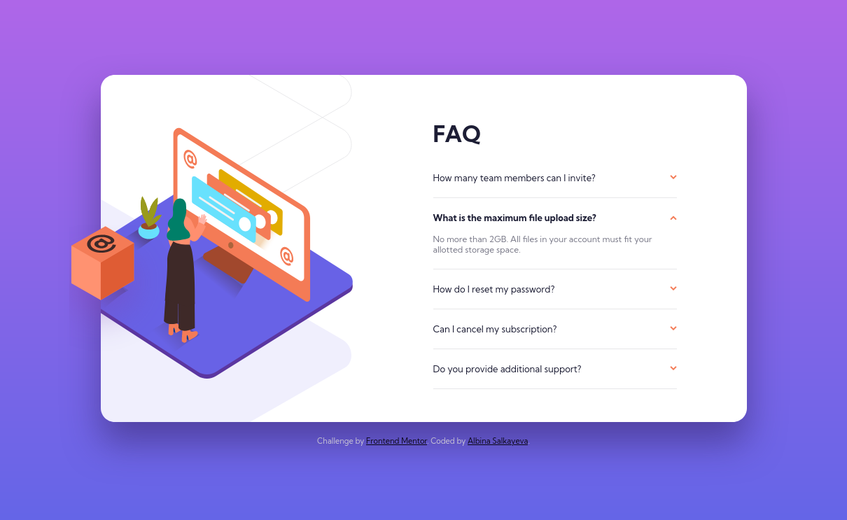 GitHub - albina0104/faq-accordion-card: A solution to the "FAQ accordion card" challenge on ...