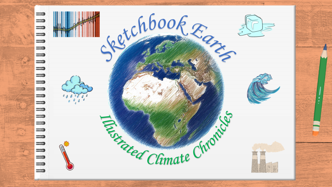 GitHub - ECMWFCode4Earth/sketchbook-earth: Sketchbook Earth: Illustrated Climate Chronicles
