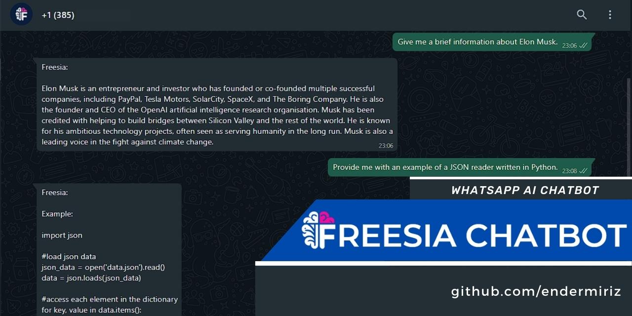 GitHub - endermiriz/freesia-chatbot: "Freesia" is a WhatsApp chatbot. This bot offers various ...