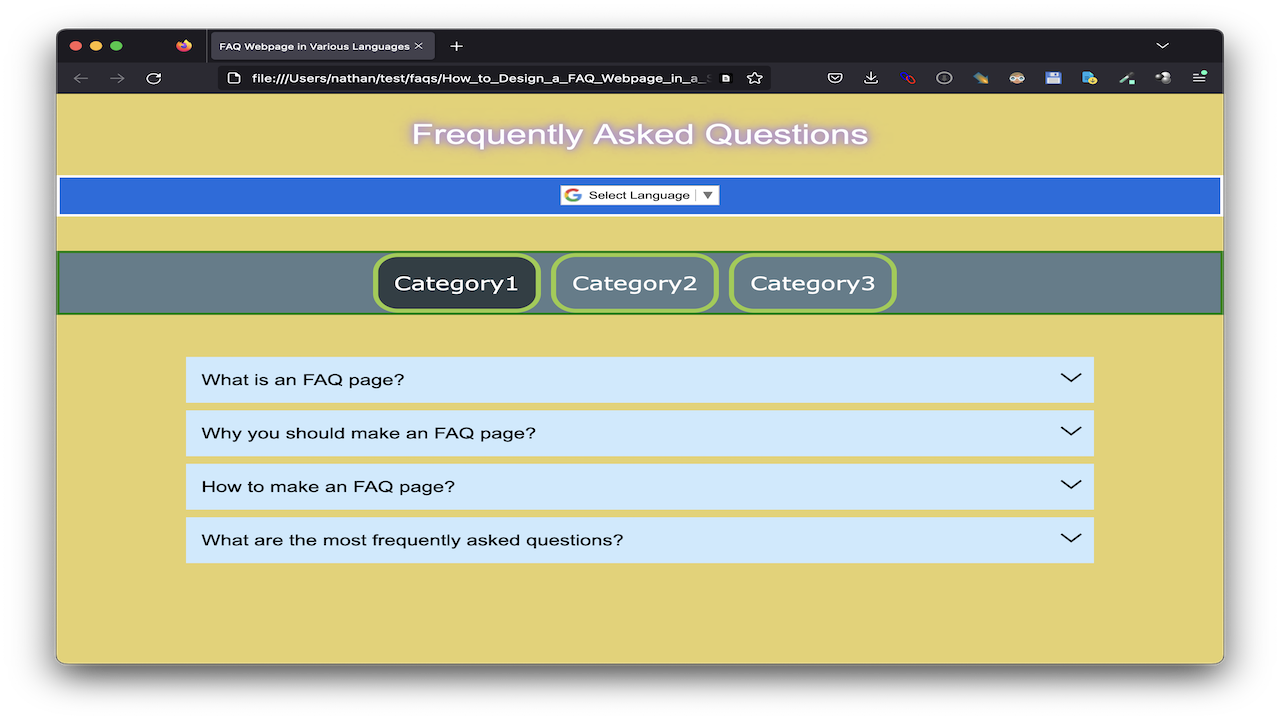 GitHub Linuxguist How to Design a FAQ Webpage in a SEO Way Easy To