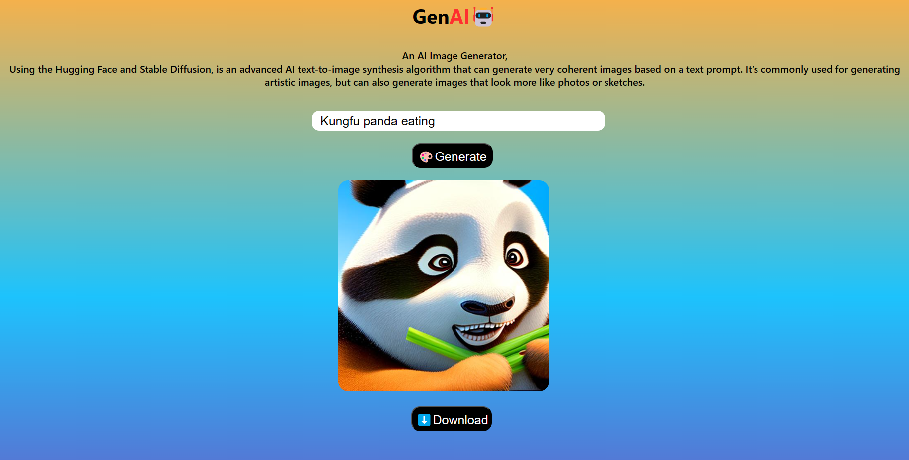 GitHub - rahul-bhatt43/GenAI: This is an AI 🤖Image Generator that ... GitHub - rahul-bhatt43/GenAI: This is an AI 🤖Image Generator that ...