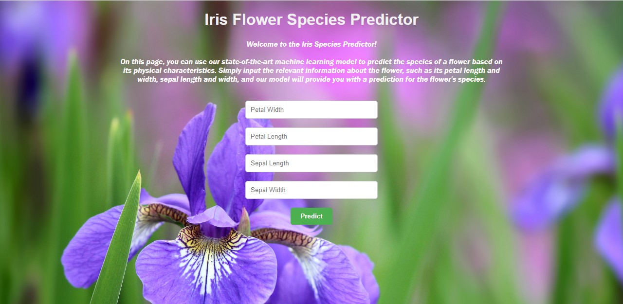 GitHub - Unique8597/ML-IRIS-Predictor