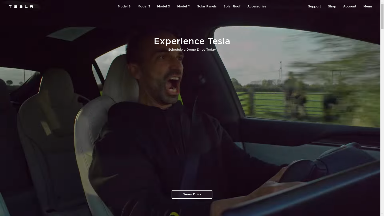 GitHub - eavelasquez/tesla-landing: This is a clone of the Tesla ...