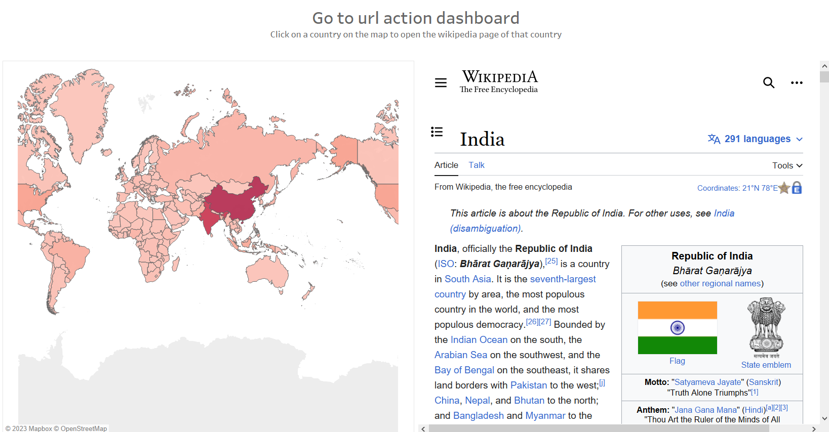 Github Shipv11tableauprojectdashboardactions Demonstrating The Use Of Different Dashboard