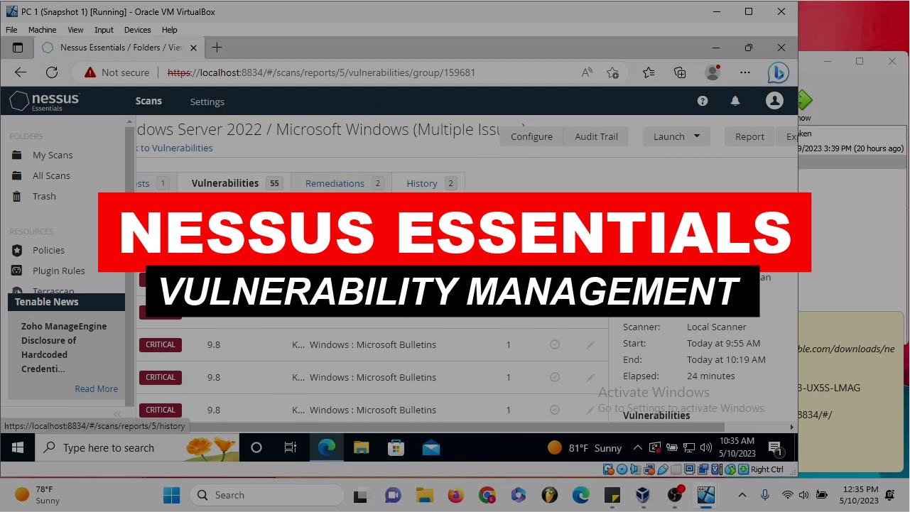 GitHub - emann615/Nessus-Essentials-Lab