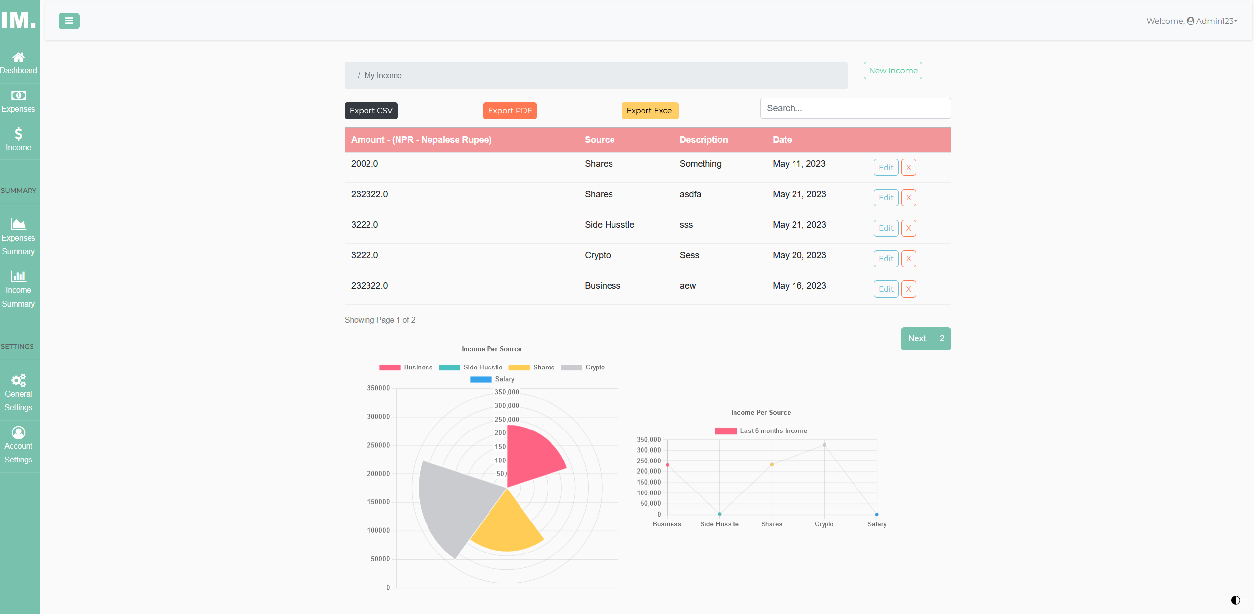 GitHub - GM-Frost/income-management
