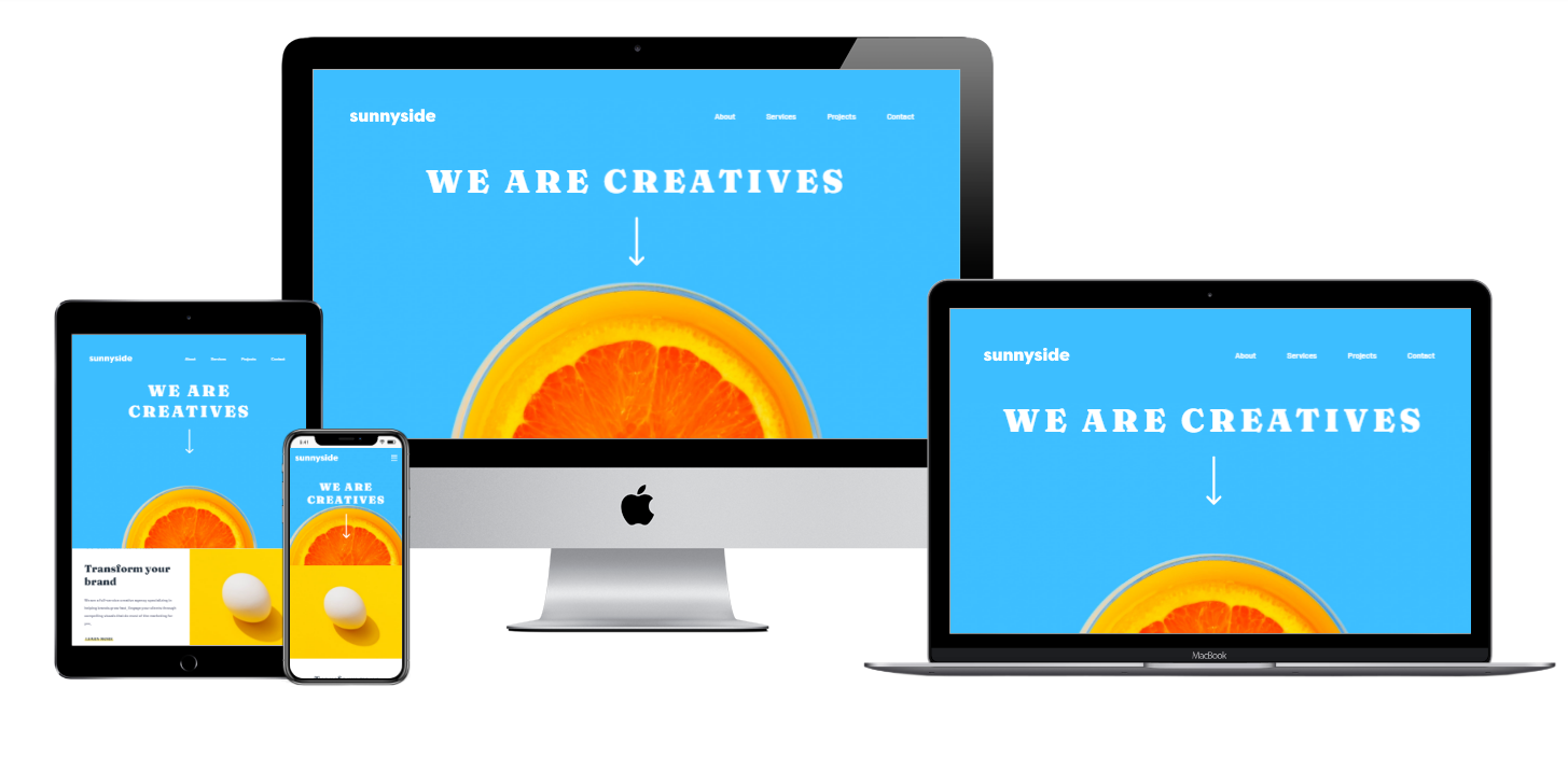 GitHub - ninjulia/FEM_Sunnyside-Agency: Solution to the Sunnyside ...