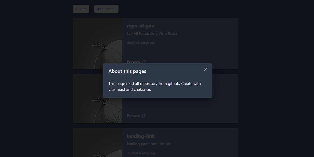 GitHub - Id-Yuu/repo-id-yuu: List All Repository With React
