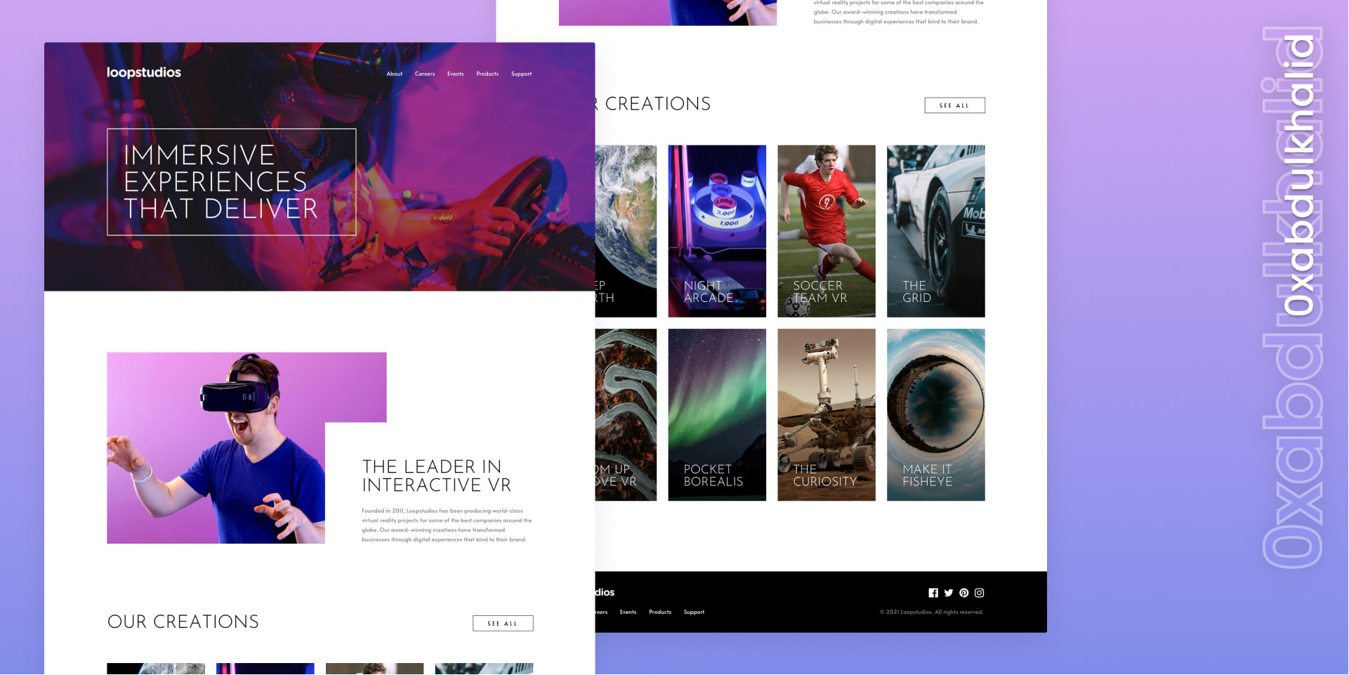 GitHub - 0xabdulkhaliq/loopstudios-landing-page: This is a solution to the "Loopstudios Landing ...