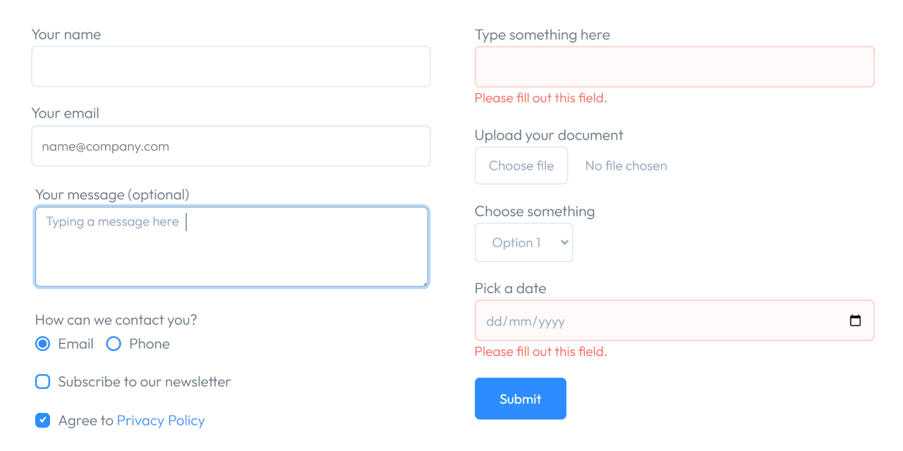 GitHub - lukaspodmelle/contact-form-7-modern-design: Modern look for ...