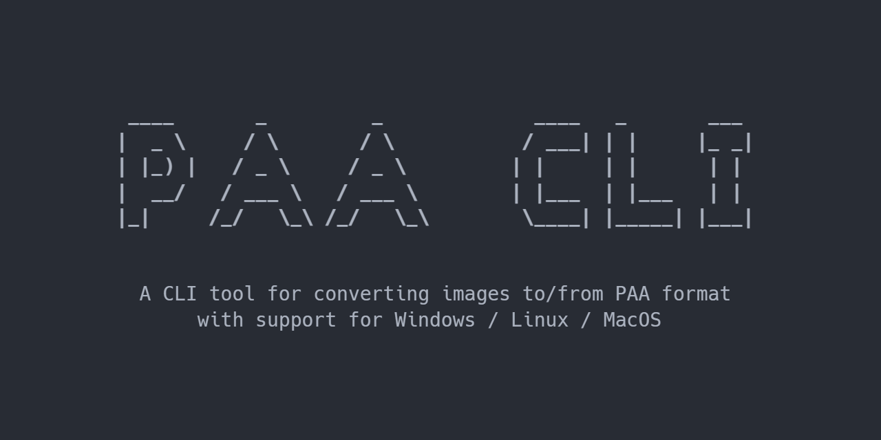 GitHub - AdamKearn/paa-cli: A CLI tool for converting images to/from PAA format