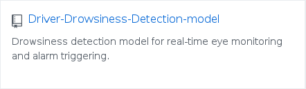 GitHub - ak-s-h-at/Driver-Drowsiness-Detection-model: Drowsiness ...