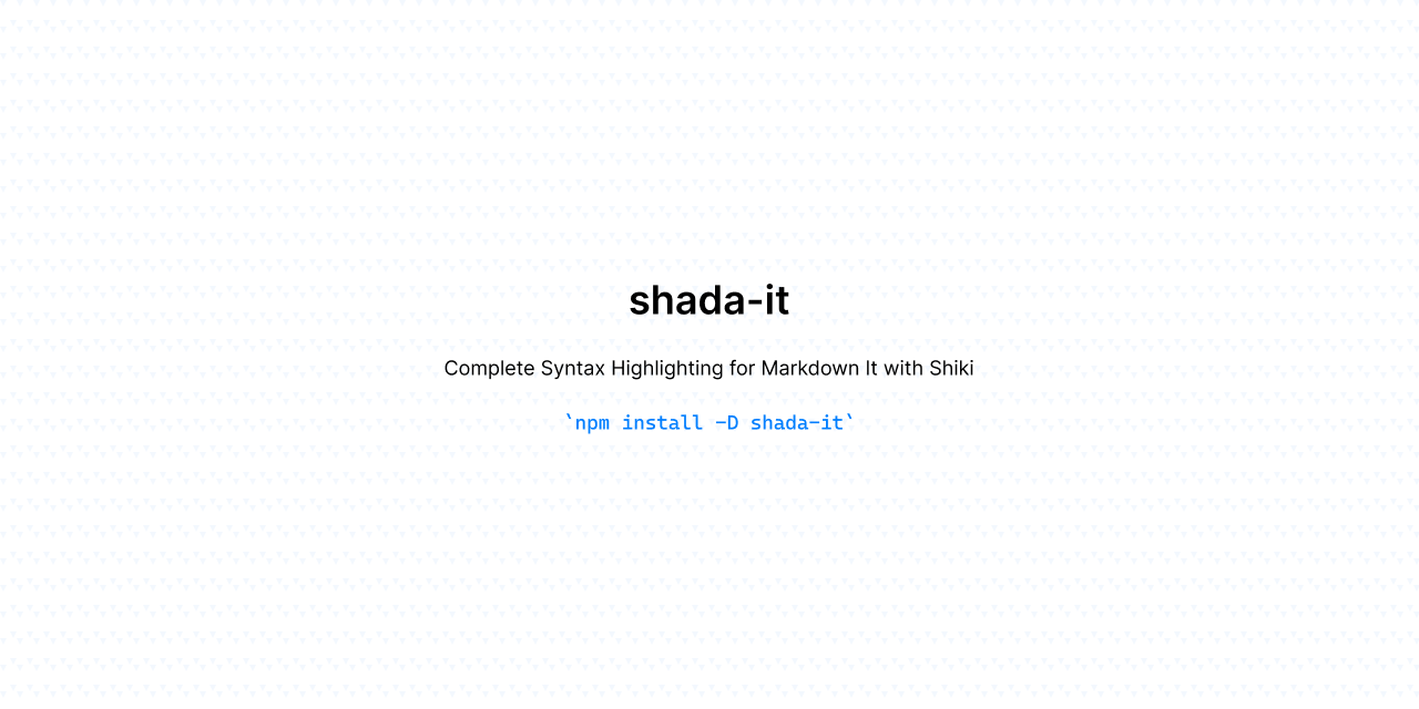 GitHub - maful/shada-it: Complete Syntax Highlighting for Markdown It ...