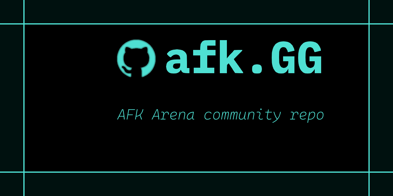 GitHub - HOOTORO/afk.GG: Community Resources Collection dedicated to 'AFK Arena' game by Lilith ...