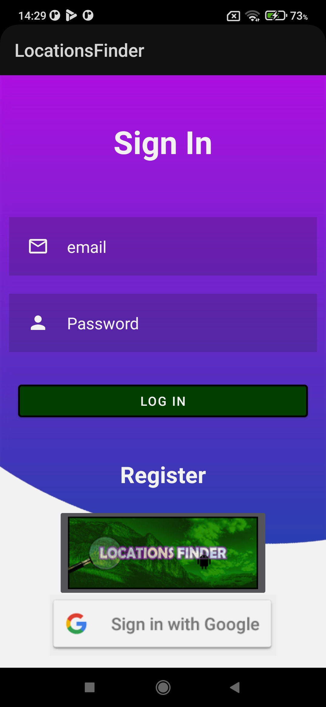 GitHub - edent11/LocationsFinder: Collaborative Android application for trip planning on Android ...