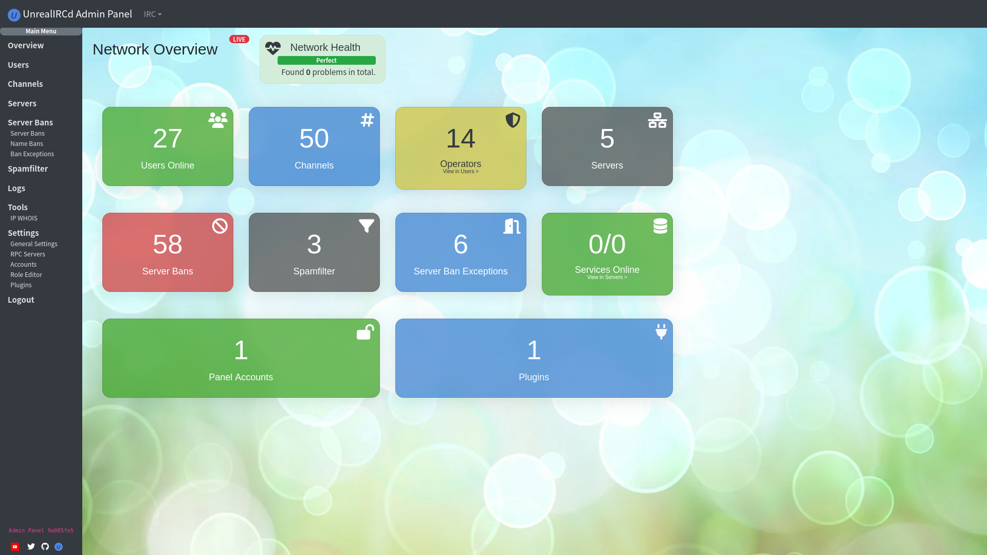 GitHub - unrealircd/unrealircd-webpanel-plugins: Third party plugins for the UnrealIRCd webpanel