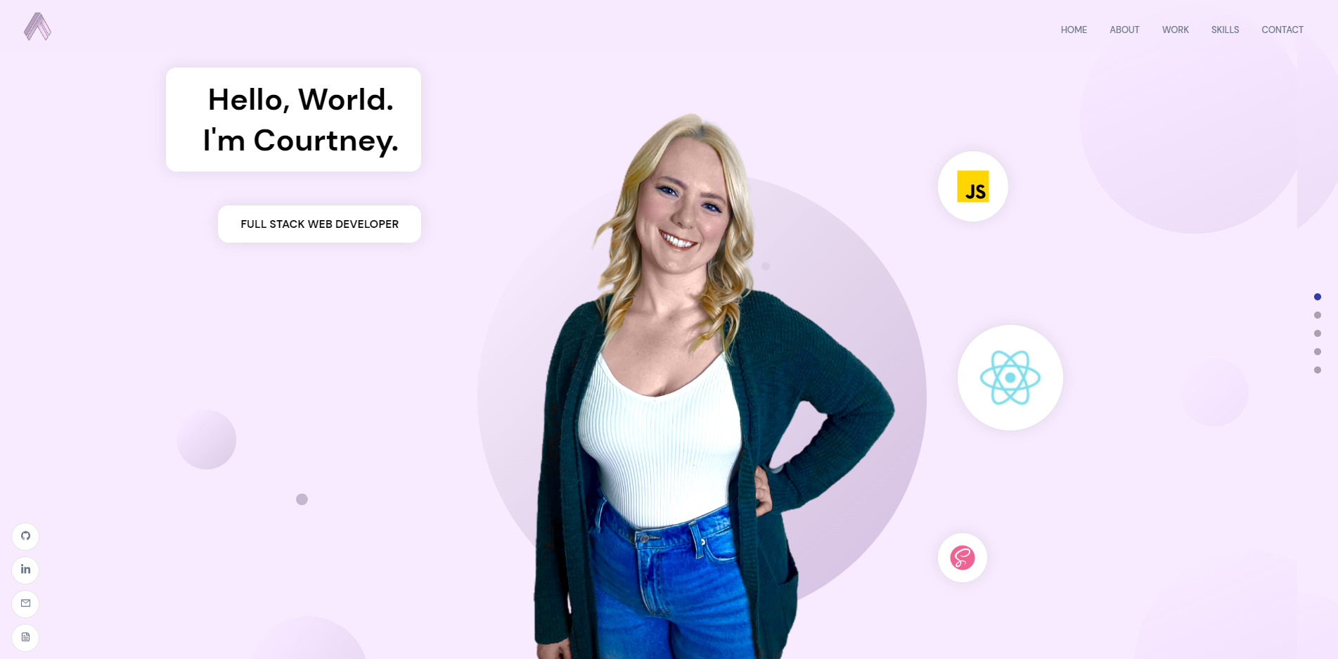 GitHub - courtneyfarzam/courtney-farzam: My personal profile made with React, Sanity, and SCSS.