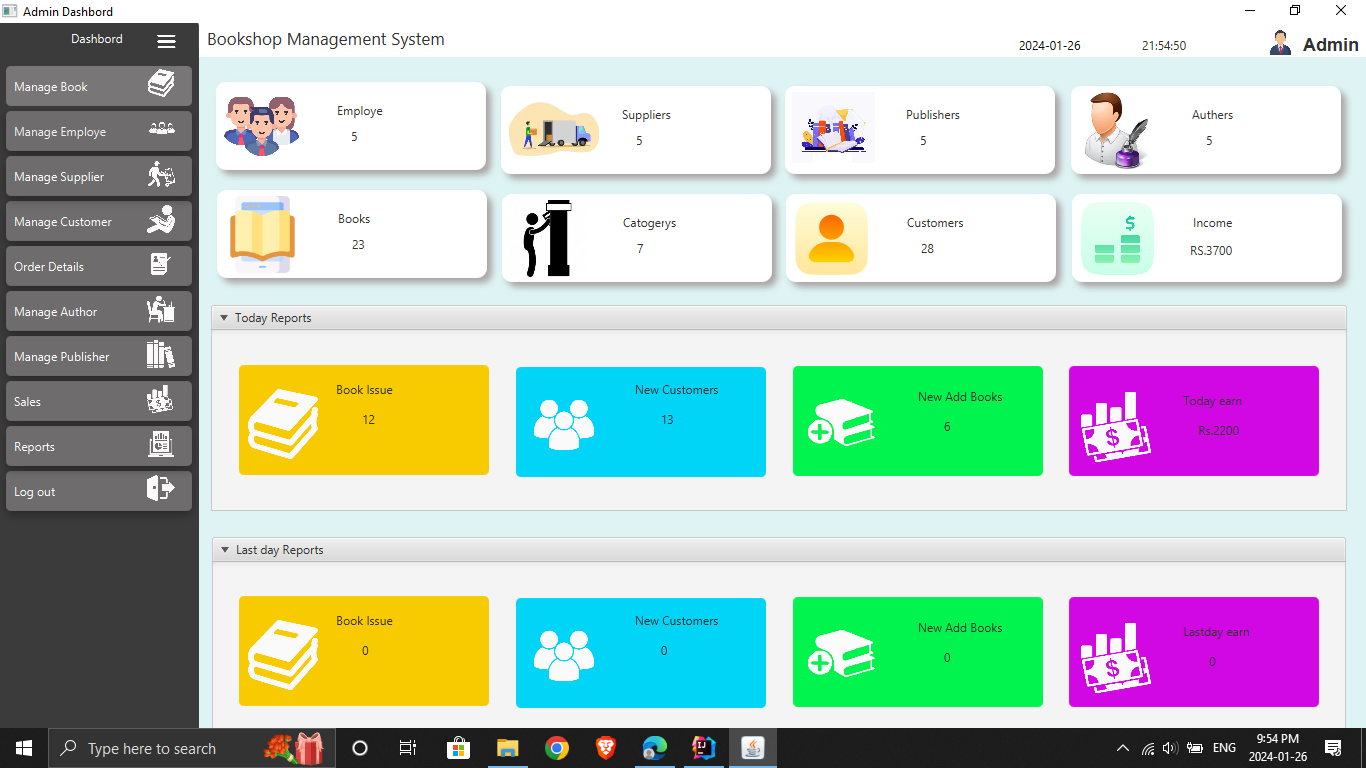 GitHub - vimukthinirmana/Bookshop-Management-System: My Bookshop ...