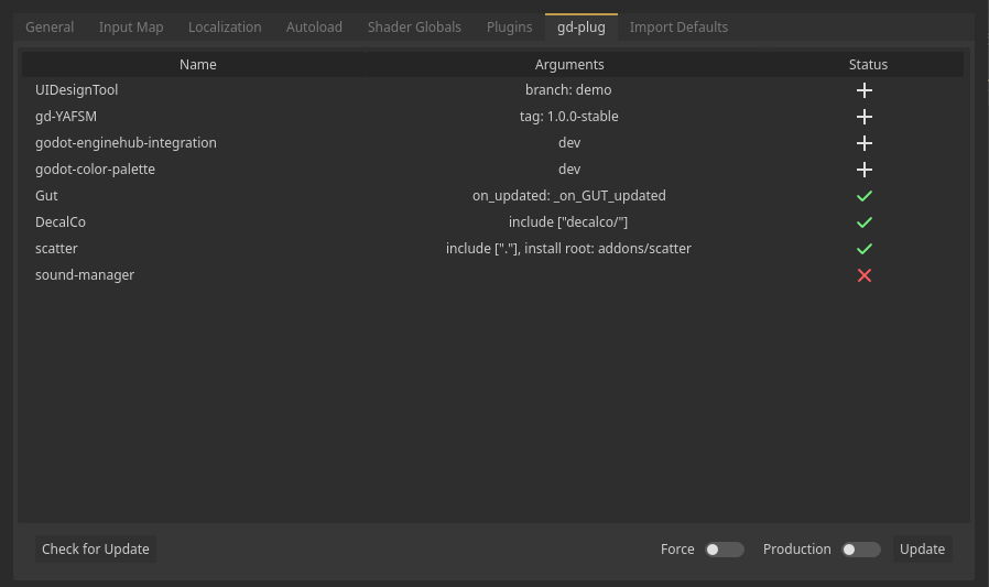 GitHub - imjp94/gd-plug-ui: User interface for plugin manager gd-plug