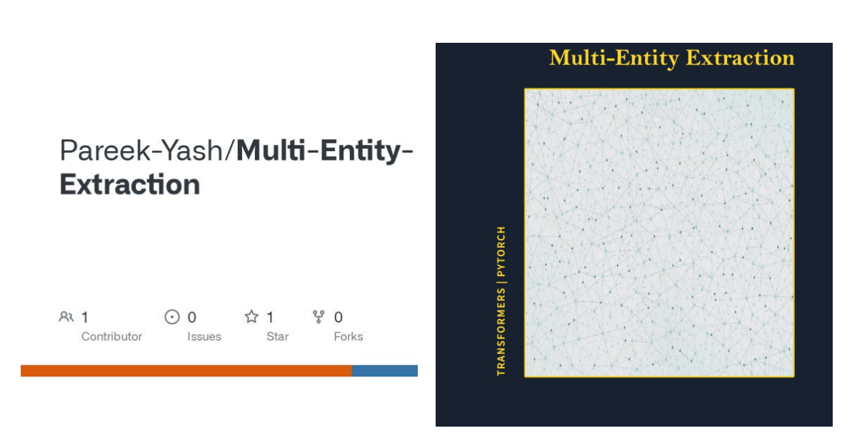 Github Pareek Yash Multi Entity Extraction Named Entity Extraction With Custom Bio Dataset