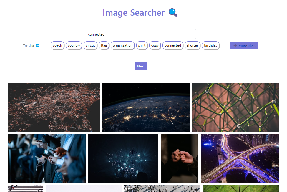 GitHub - GuilloSGit/unsplash_image_searcher