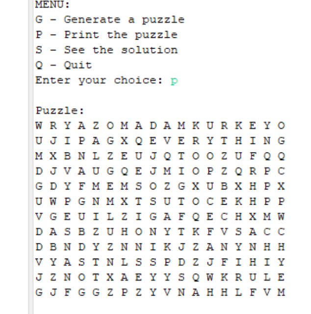 GitHub - AdamCurtin/WordSearch