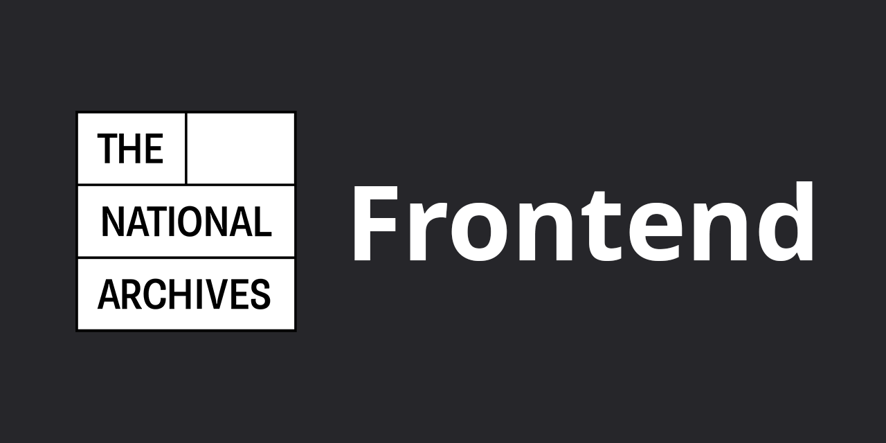 GitHub - nationalarchives/tna-frontend: TNA Frontend contains the code you need to start ...