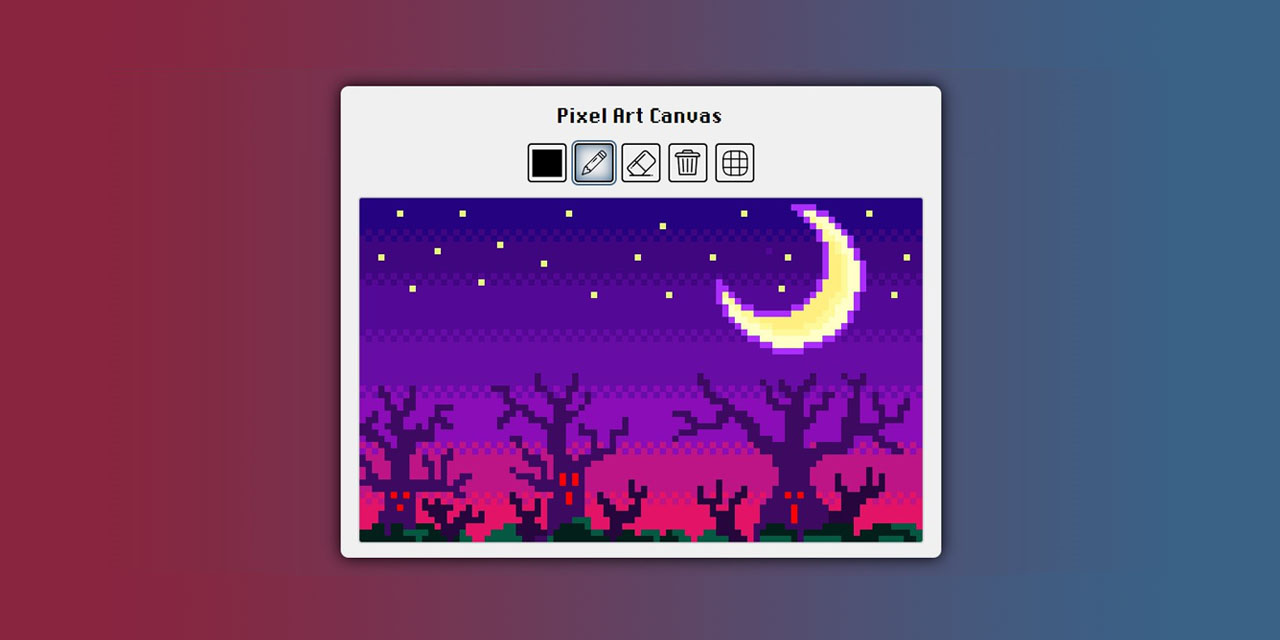 GitHub - erme07/pixelArtCanvas: A small canvas to create figures and ...