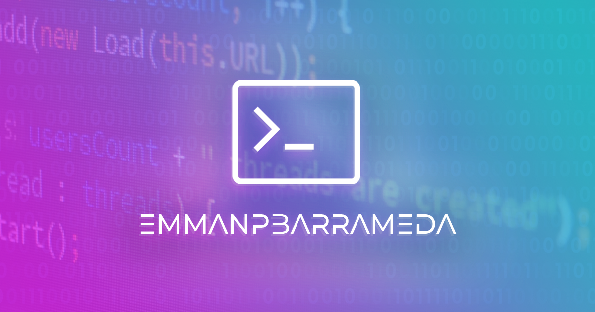 GitHub - emmanpbarrameda/emmanpbarrameda: Emmanuel P. Barrameda GITHUB ...