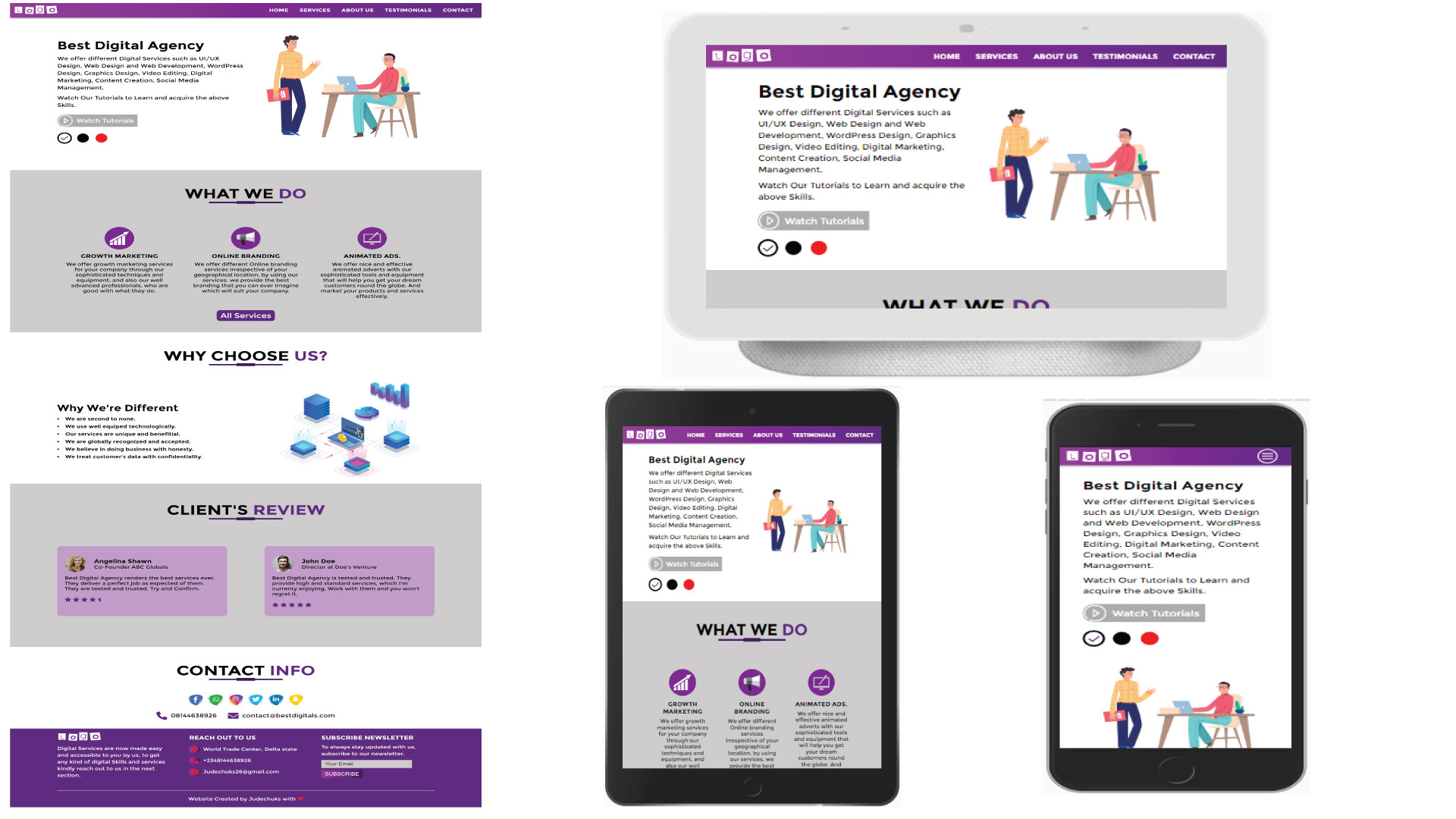 GitHub - Judechuks/digital-agency: A digital agency website that offers training on digital skill