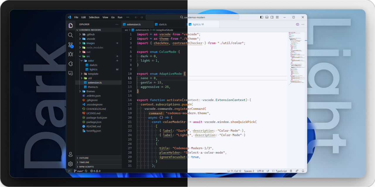 GitHub - EmrecanKaracayir/Codemos-Modern: Innovative, modern theme ...