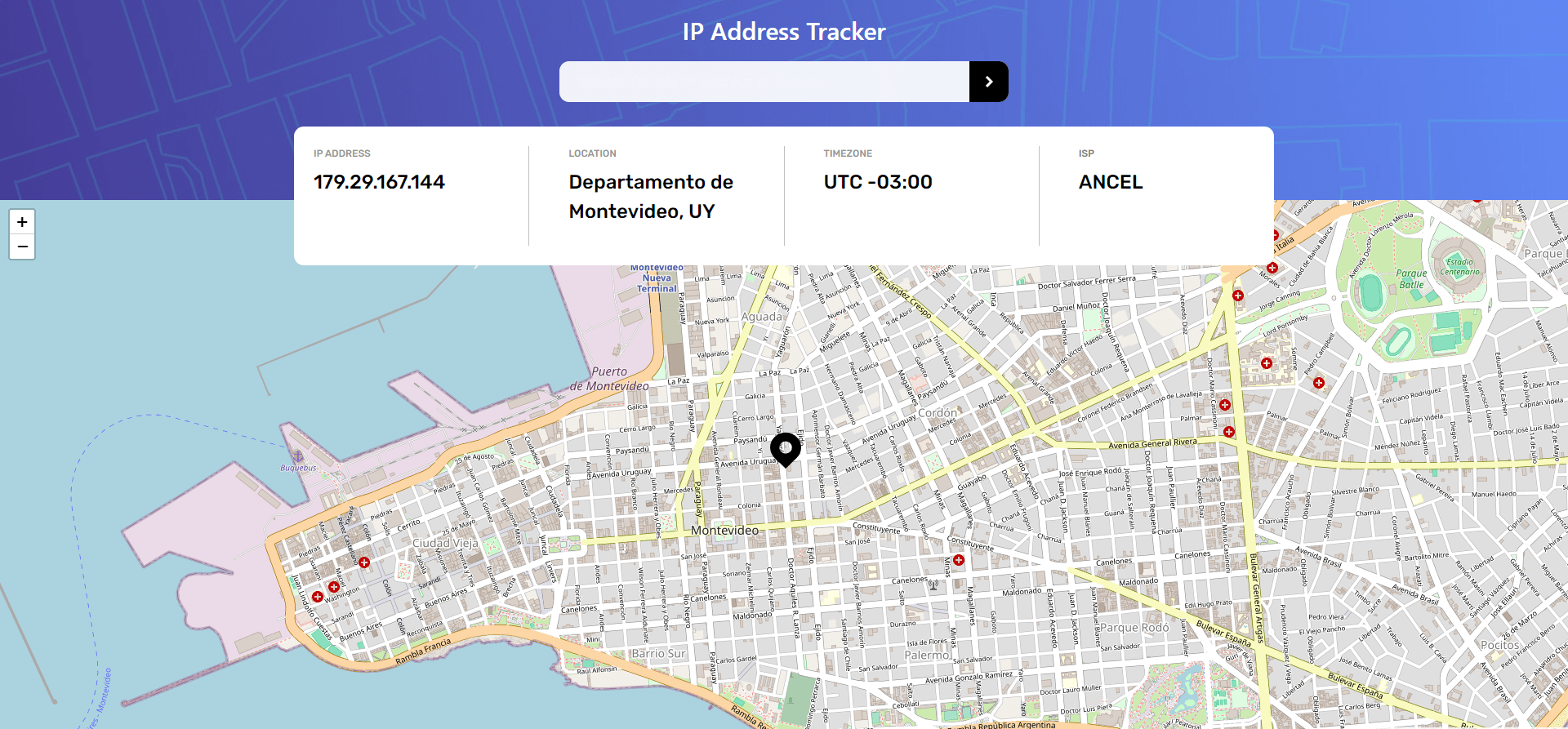 GitHub - KevinPadi/ip-adress-tracker-app: App to search any ip adress ...