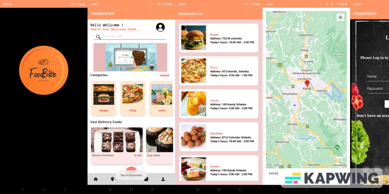 GitHub - sudariyashoda/FoodBiteApp: SecondYearMobileApplication