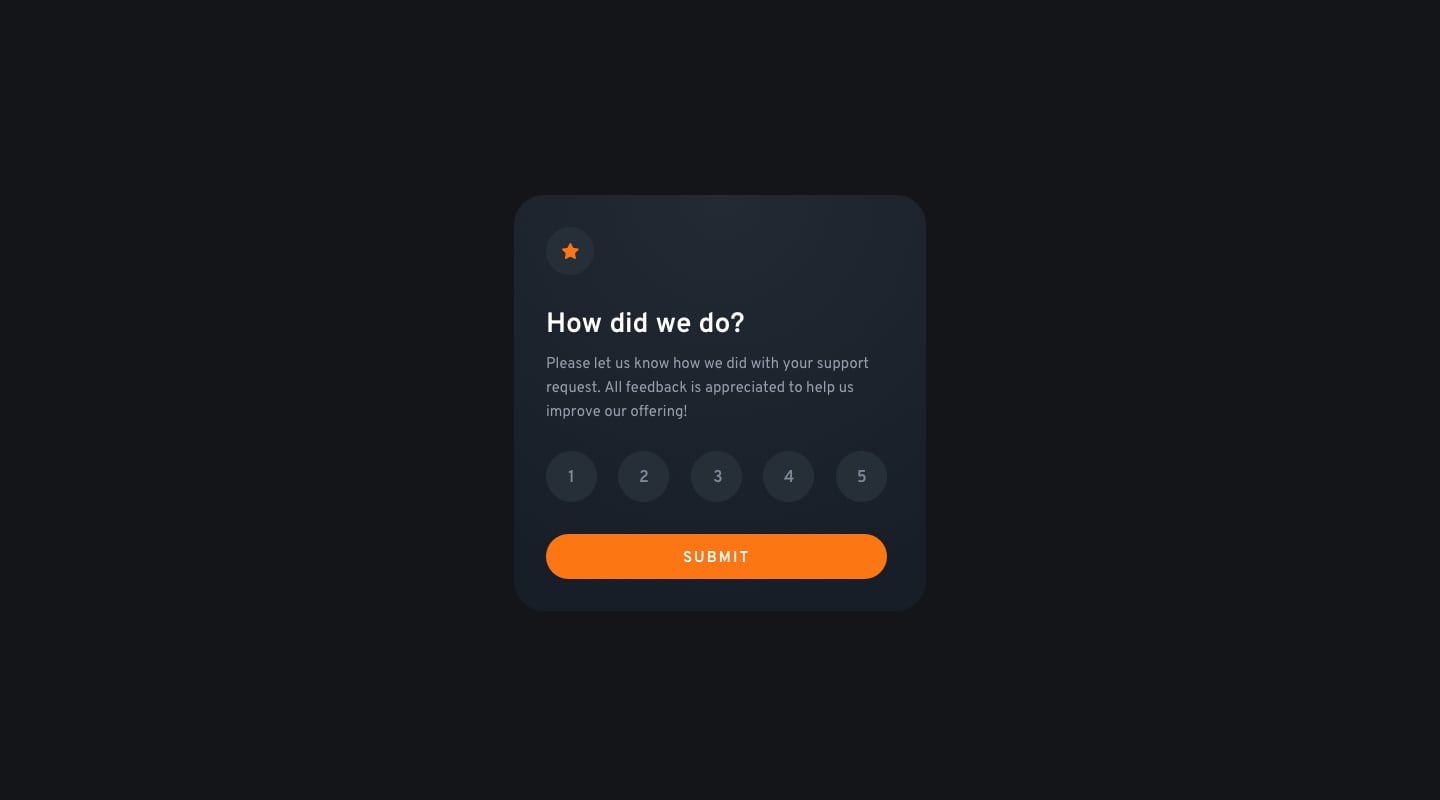 Github Stevenrx78interactive Rating Component An Interactive Rating Component A Frontend 9401