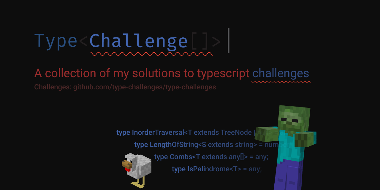 GitHub - parsa-x86/TS-Challenges: 🔷 The solutions of type-challenges (Typescript Challenges)