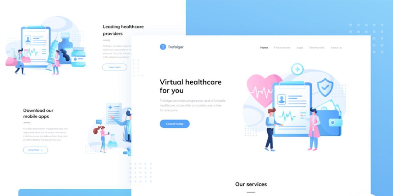 Trafalgar Landing Page