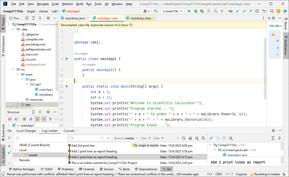 GitHub - csedenia/Comp3111LEx
