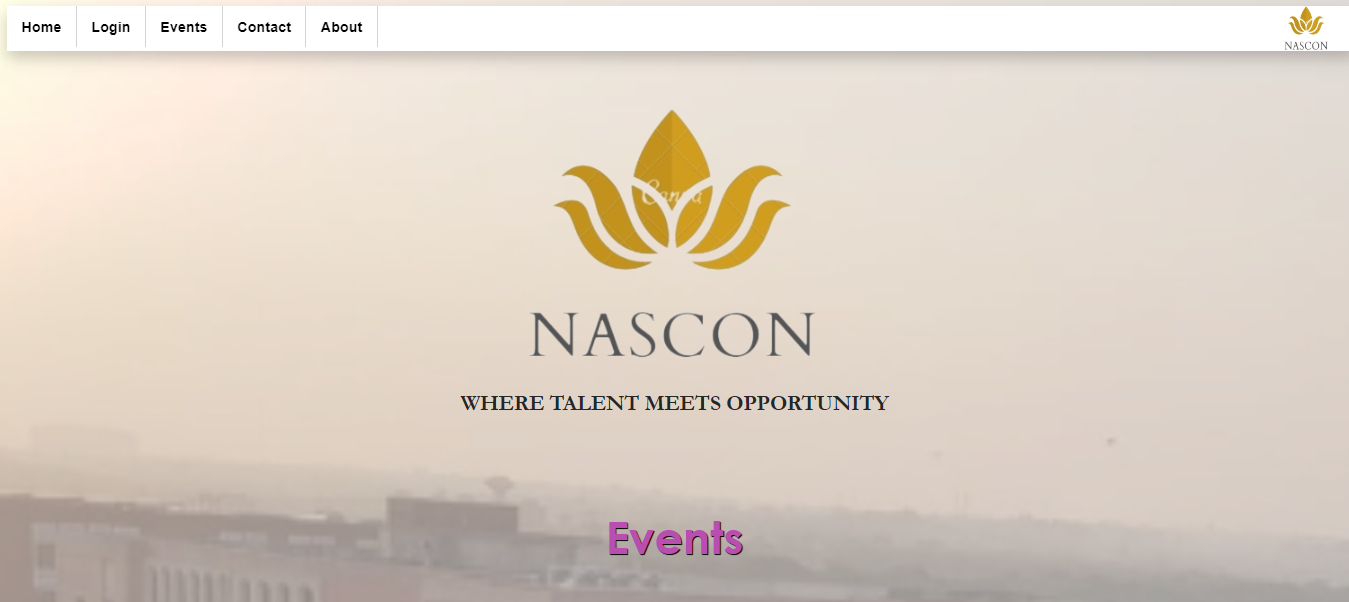 GitHub - M-Usman29/NASCON-Management-Web-Application-Software: Created Full Web Application ...