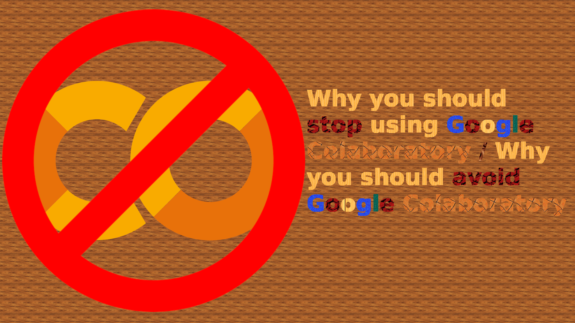 GitHub - seanpm2001/Why-you-should-stop-using-Google-Colaboratory: 🚫️📃️ ...